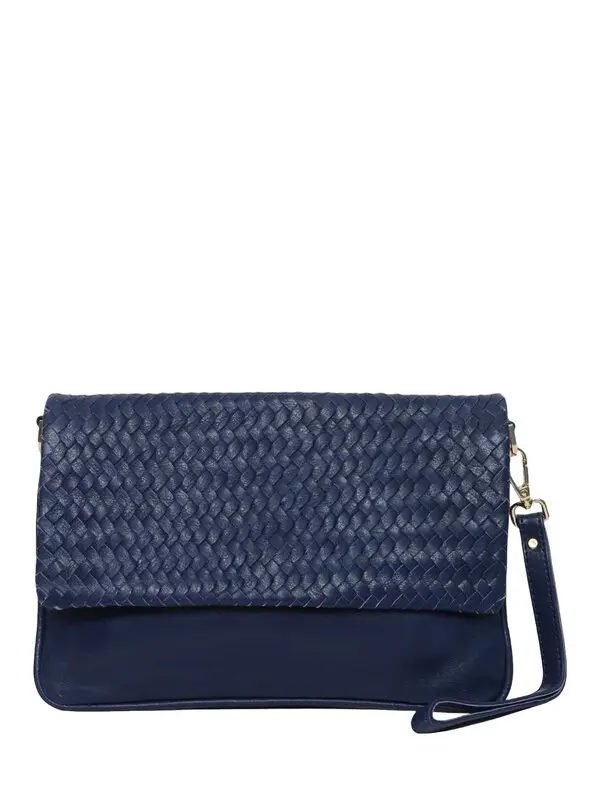 HIDES LEATHER CO. Artisan Travel Pouch - Blue