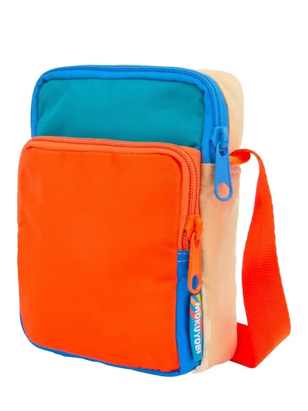 MOKUYOBI Heat Wave Sidekick Sling Bag - Brown/blue