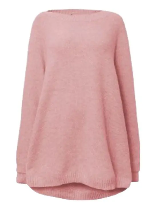 JAMES LAKELAND Textured Knit Pullover - Pink