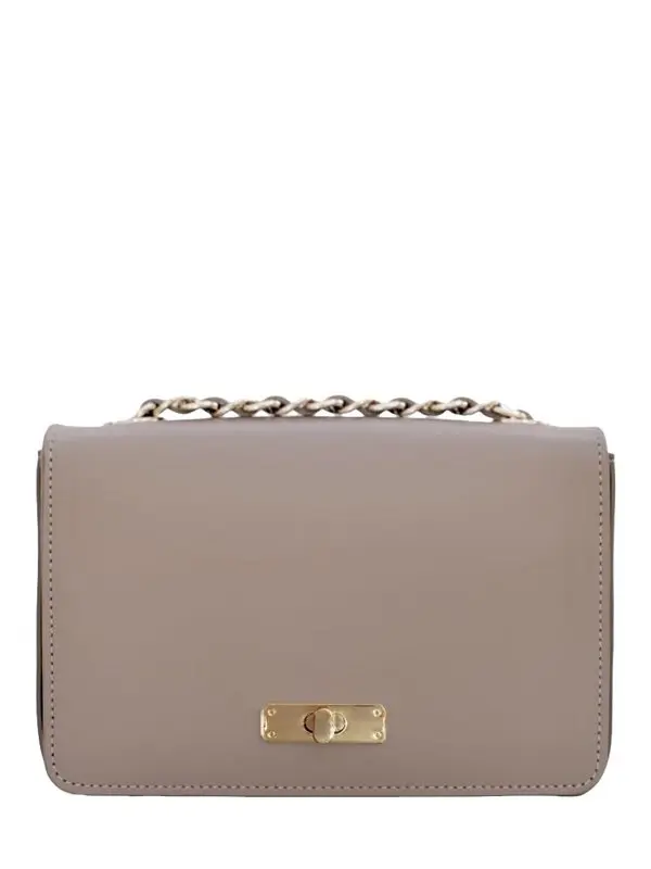 APATCHY LONDON The Grace Mocha Leather Bag - Black