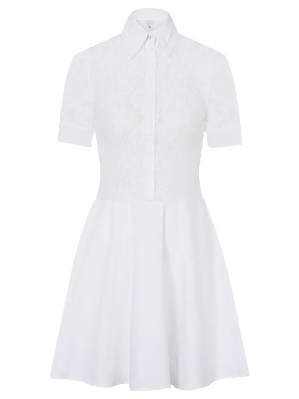 SOPHIE CAMERON DAVIES Cotton Lace Dress - White