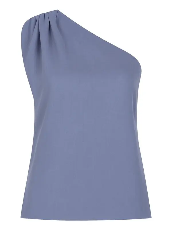 THE MOLC One-shoulder Top - Blue