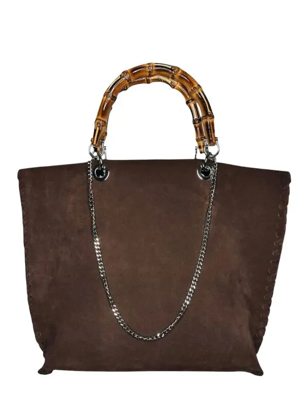 RUJ HERITAGE Maxi Tote Bag - Brown