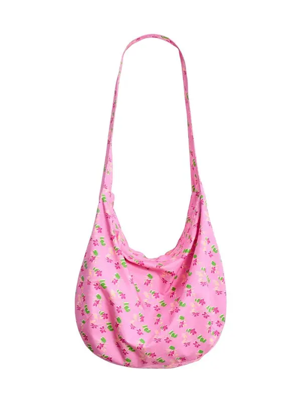 LOST PATTERN Beach Blossom Hobo Crossbody Bag - Pink