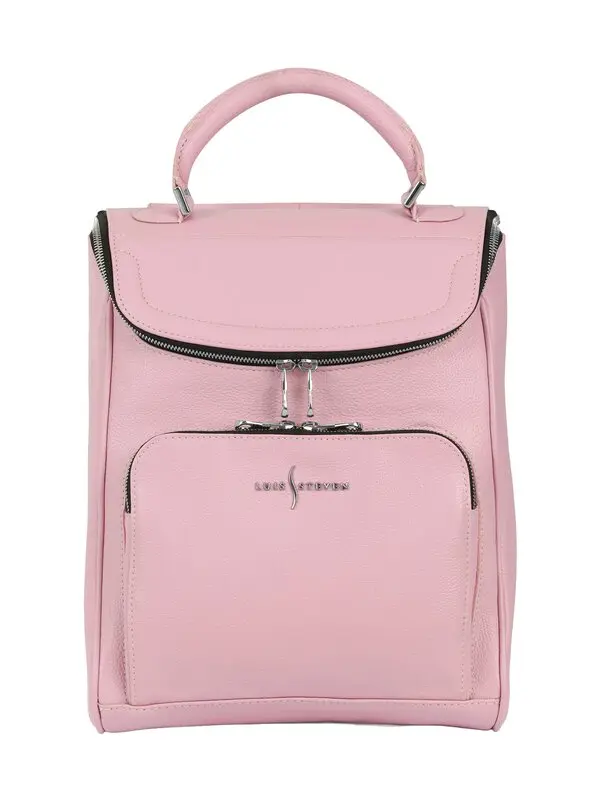 LUIS STEVEN Small Laptop Backpack - Pink