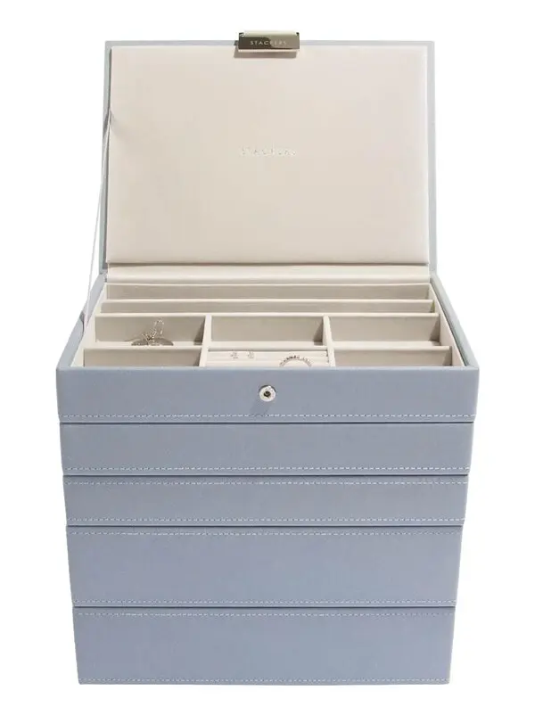 STACKERS Classic Jewelry Box Set Of Five - Blue