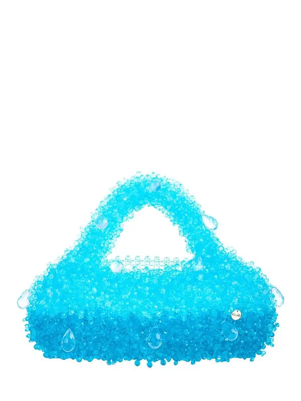 TILLIE BEADS Fluffy Cloud Bead Bag - Blue