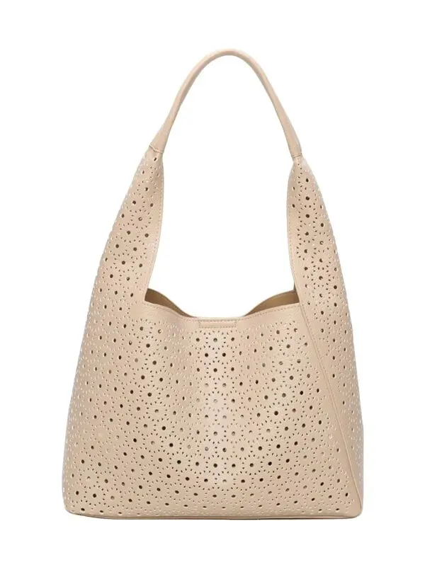 LILLY LOVES Cut Out Shoulder Bag - Black