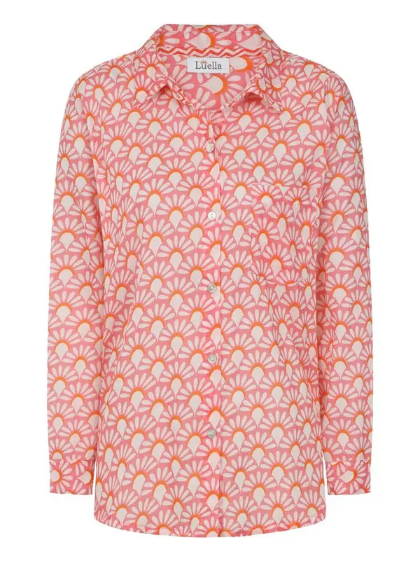 LUELLA FASHION Lisbon Cotton Shirt - Pink