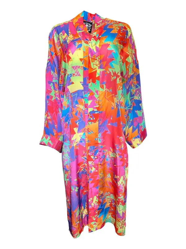 ANY OLD IRON Pastel Lightning Duster - Orange/pink