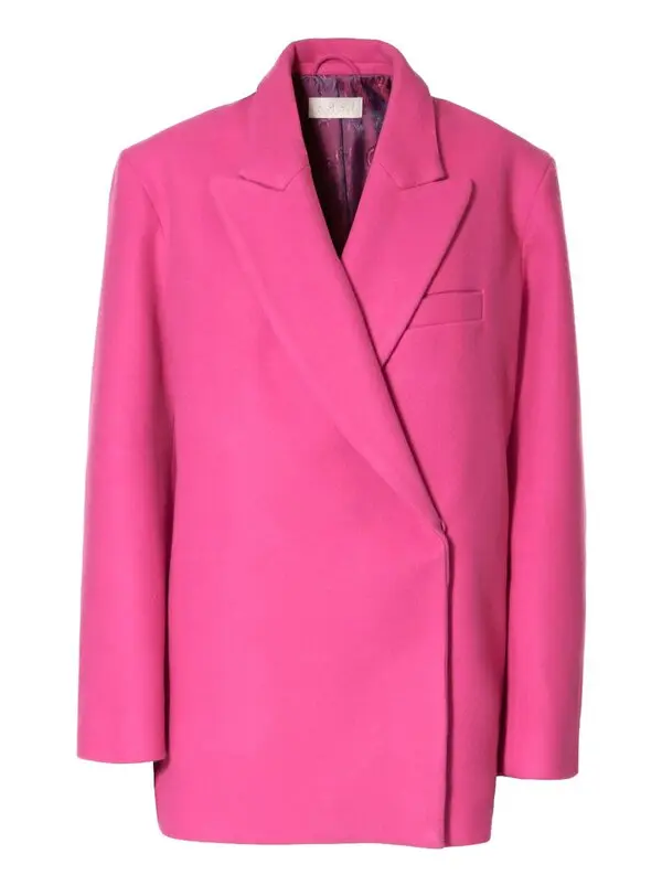 AGGI BY HALEWSKI Nicole Rock N Rose Jacket - Pink