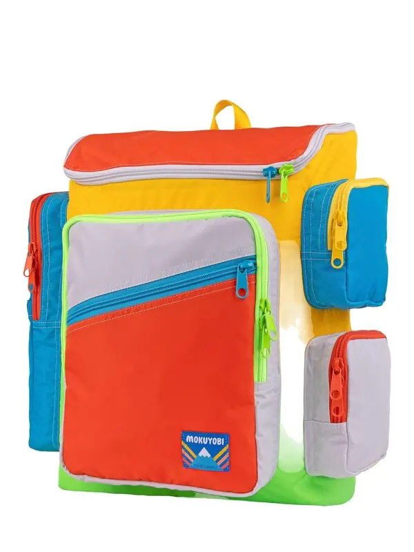 MOKUYOBI Traveler Mega Backpack - Blue/red