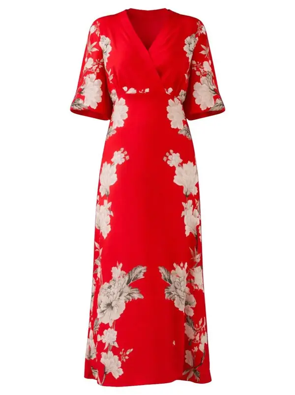 RAISHMA Frankie Maxi Dress - Red