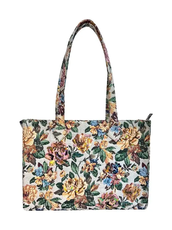 SIMITRI Fleur Tote - Blue