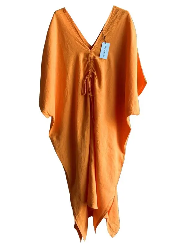 REUNION HOME Como Dress - Orange