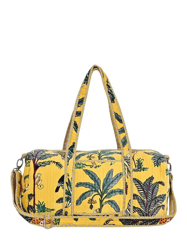 CYC Velvet Jungle Weekender Bag - Yellow
