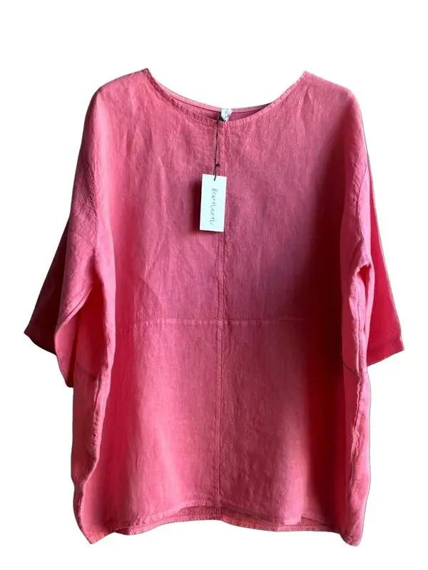 REUNION HOME Elba Blouse - Red
