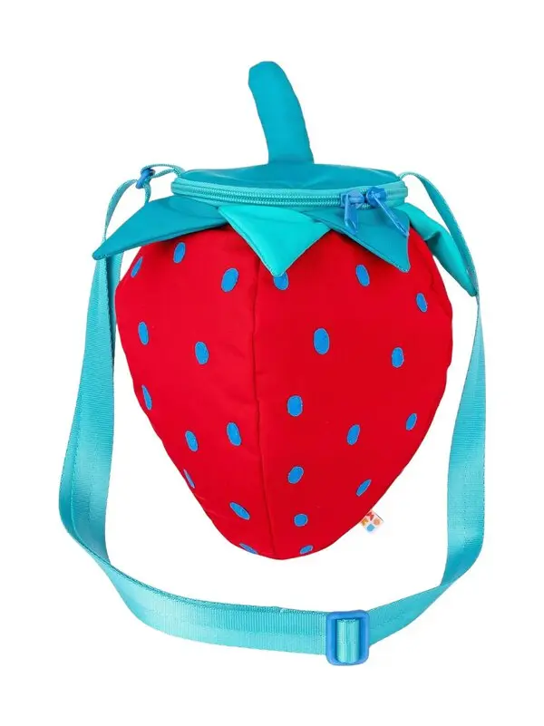 MOKUYOBI Strawberry Novelty Bag - Green/red