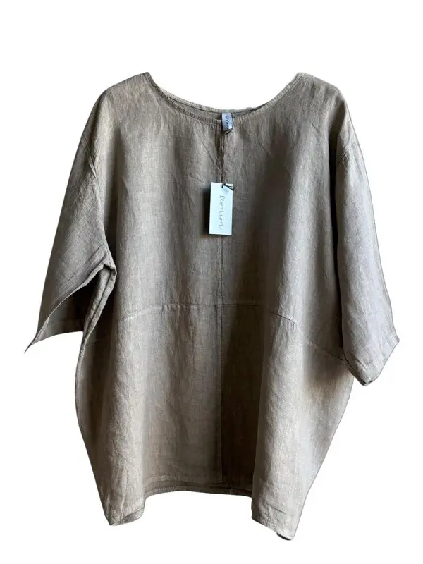 REUNION HOME Elba Blouse - Grey