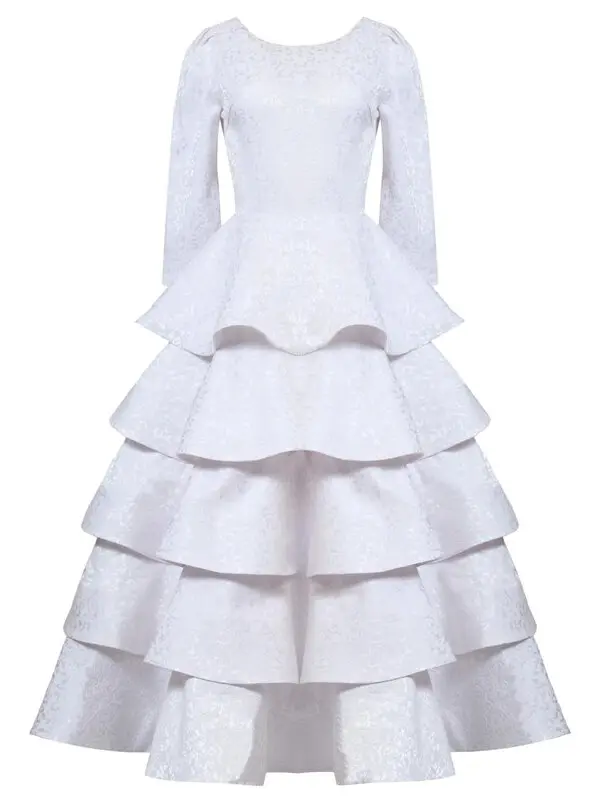 MATSOUR'I Jacqueline Wedding Dress-blouse Transformer - White