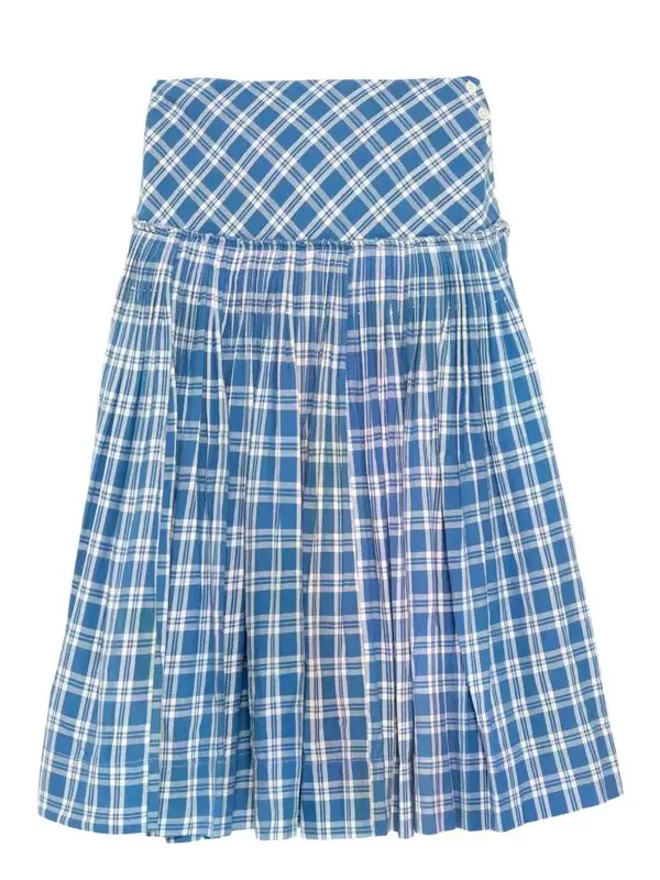 STORY MFG. Nest Midi Skirt - Blue