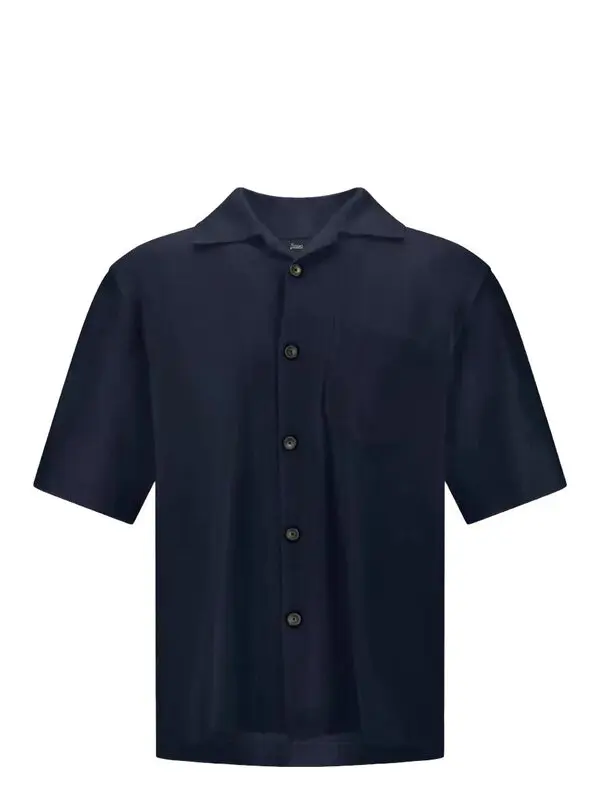 Herno Patch-pocket Short-sleeve Shirt - Blue
