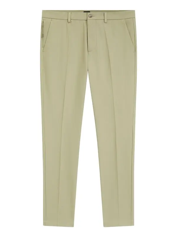 BOSS Slim-fit Stretch-cotton Blend Pants - Khaki