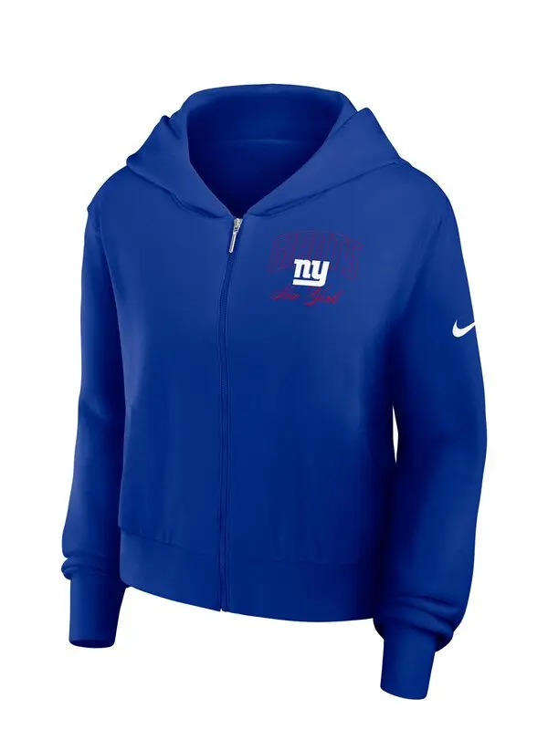 Nike Buffalo Bills Primetime Full-zip Hoodie - Blue