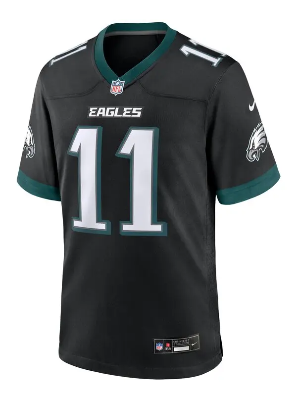 Nike A.j. Brown Philadelphia Eagles Game Jersey - Black