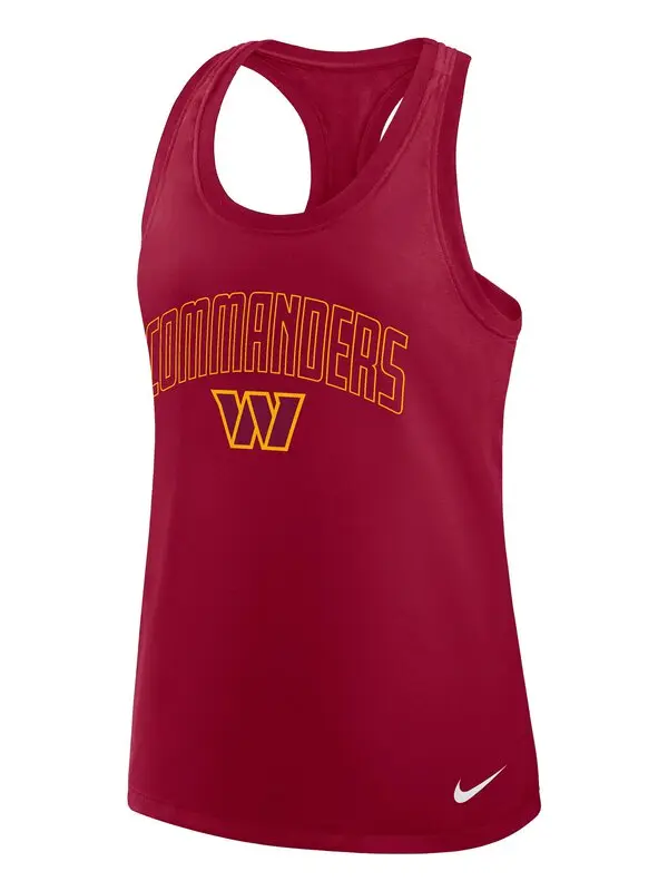 Nike Washington Commanders Dri-fit Nfl Racerback Tank Top - Red