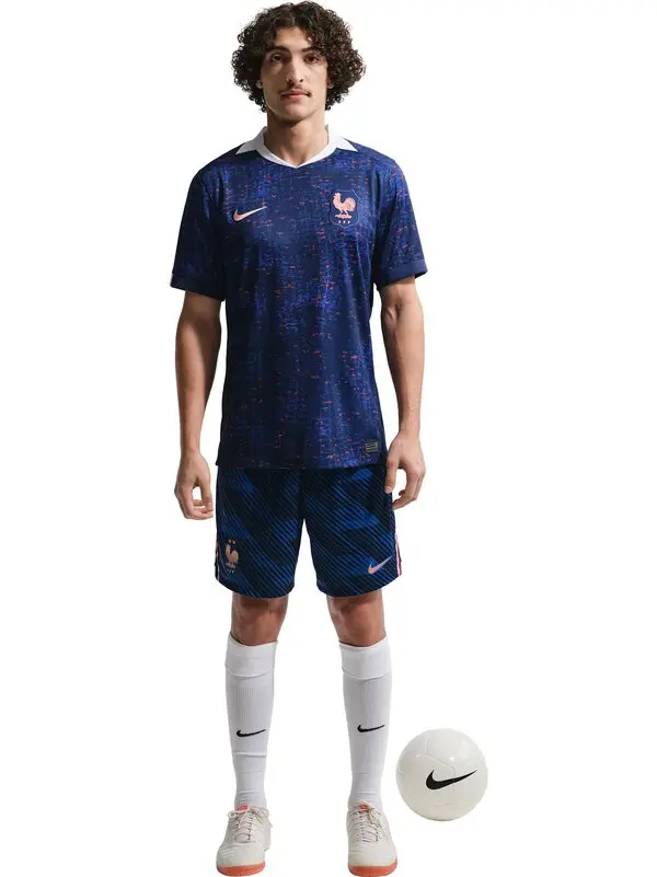 Nike Fff 2026 Stadium Home Dri-fit Soccer Replica Shorts - Blue