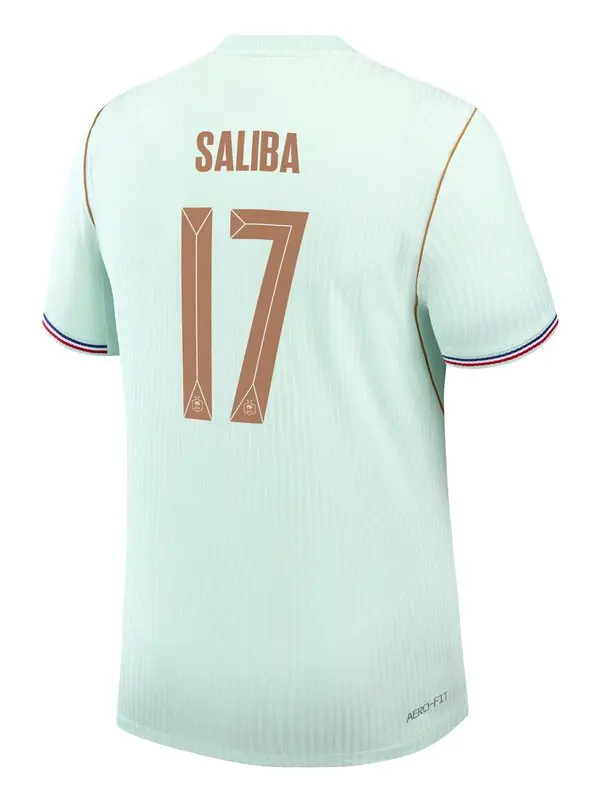 Nike William Saliba France National Team 2026 Match Away Dri-fit Adv Soccer Jersey - Green