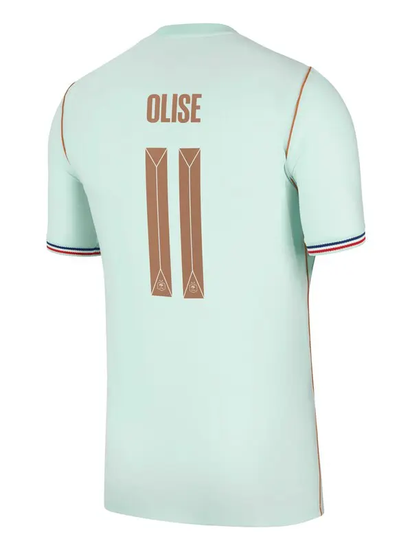 Nike Michael Olise France National Team 2026 Stadium Away Soccer Jersey - Green