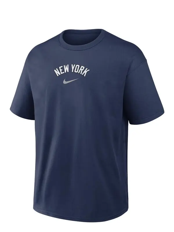 Nike New York Yankees City Name Max90 Mlb T-shirt - Blue