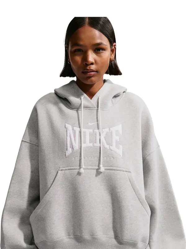 Nike Phoenix Fleece Oversized Hoodie - Grey