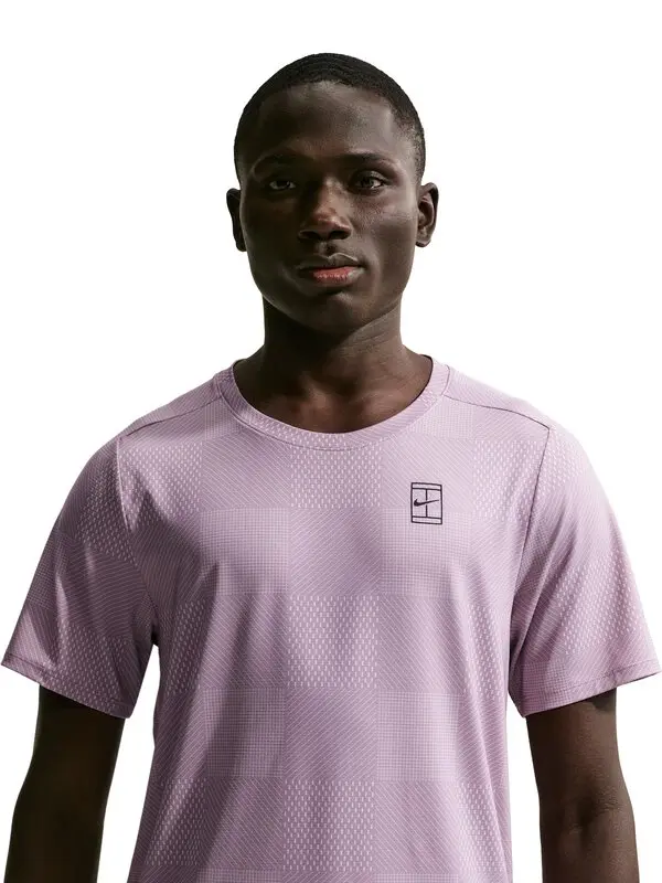 Nike Court Advantage Dri-fit Tennis Top - Grey