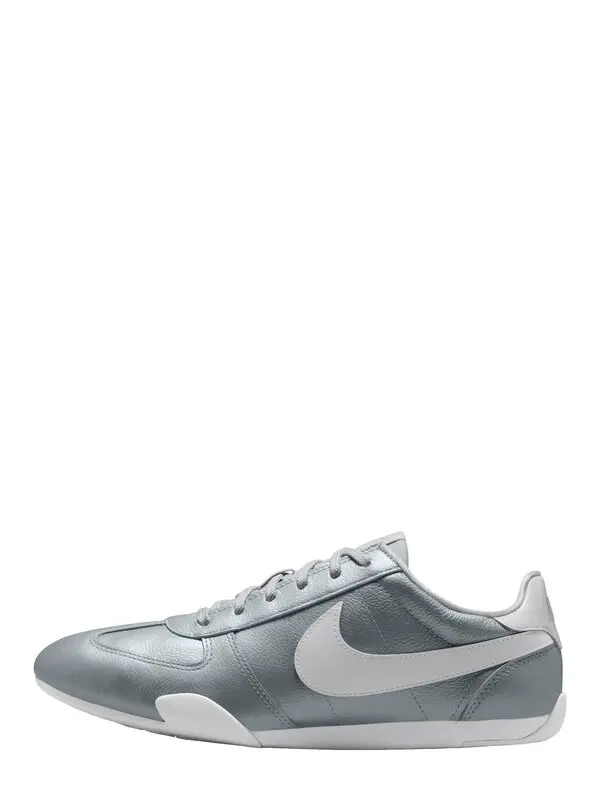 Nike Sprint Sister Metallic Silver Leather Sneakers - Grey