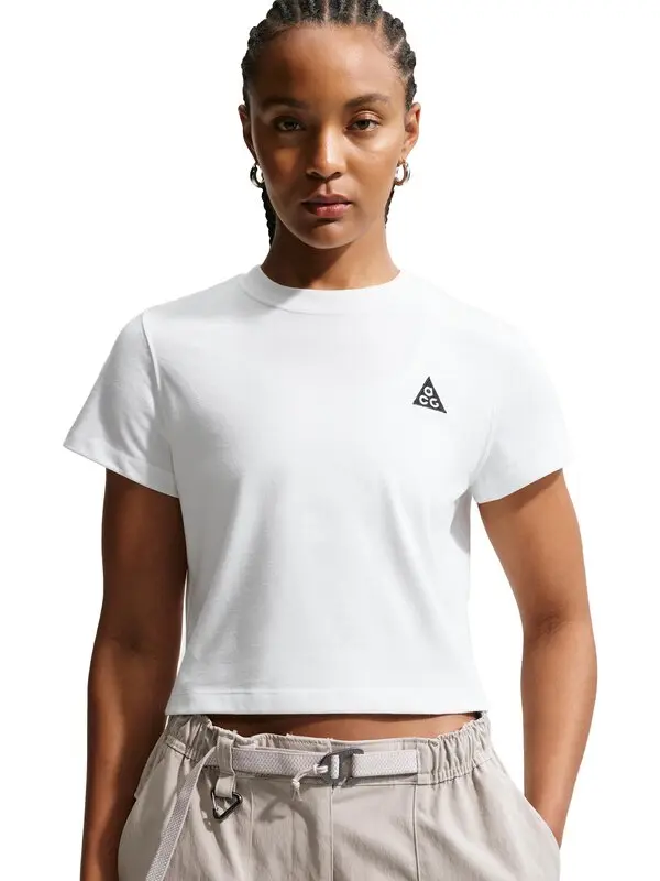 Nike Dri-fit Short-sleeve Top - White
