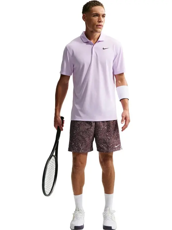 Nike Nikecourt Victory Dri-fit 7" Shorts - Purple