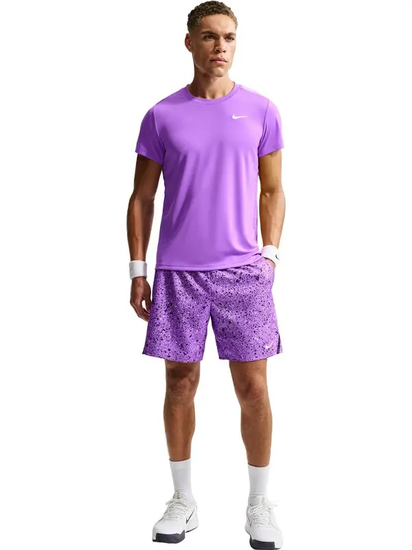 Nike Nikecourt Victory Dri-fit 7" Shorts - Purple