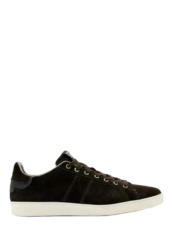 ALLSAINTS Leon Suede Lace-up Sneakers - Brown