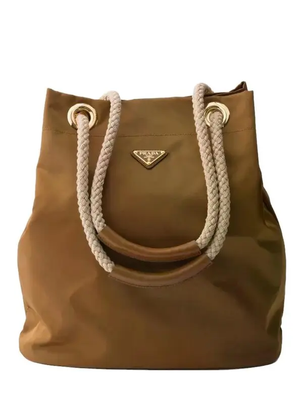 Prada Re-nylon Mariner Bucket Bag - Brown