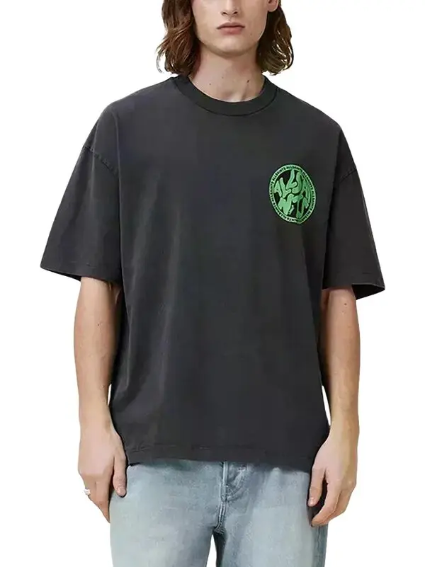 ALLSAINTS Logo-print Graphic T-shirt - Grey