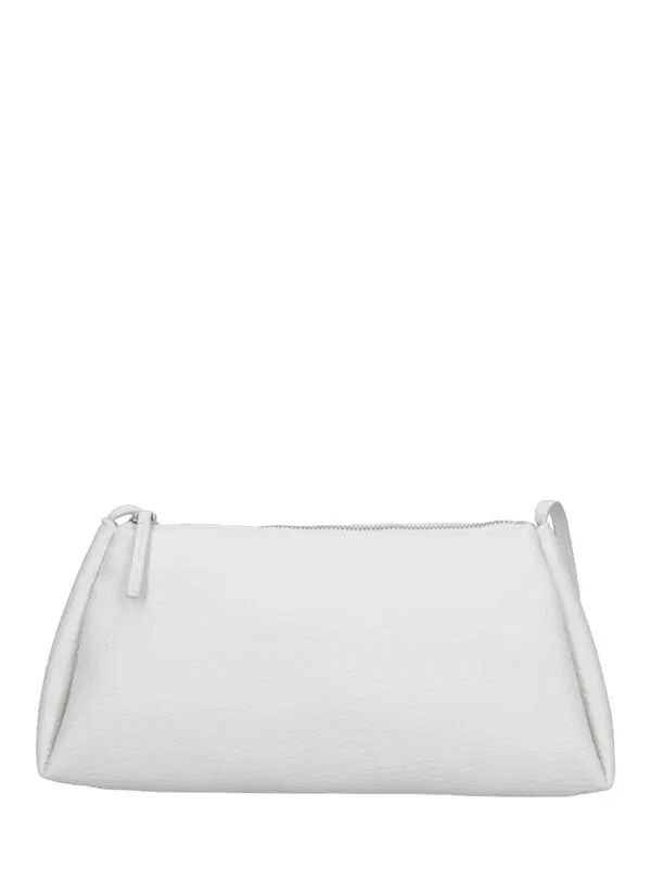 Calvin Klein Leather Shoulder Bag - White