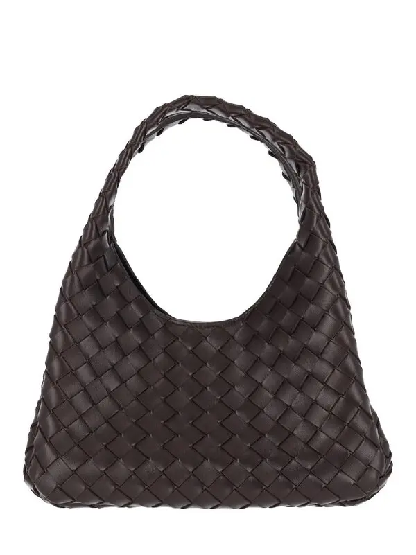 Bottega Veneta Small Campana Handbag - Brown