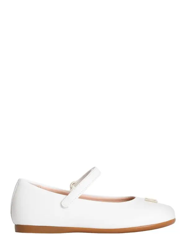 Dolce & Gabbana Ballerina Flats - White