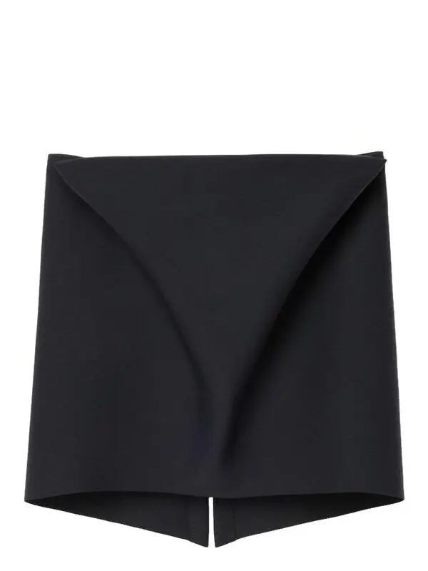 HOUSE OF DAGMAR Square Tube Top - Black