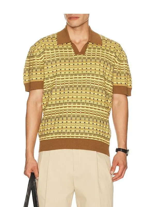 DRÃ´LE DE MONSIEUR Polo Maille Coogie - Yellow