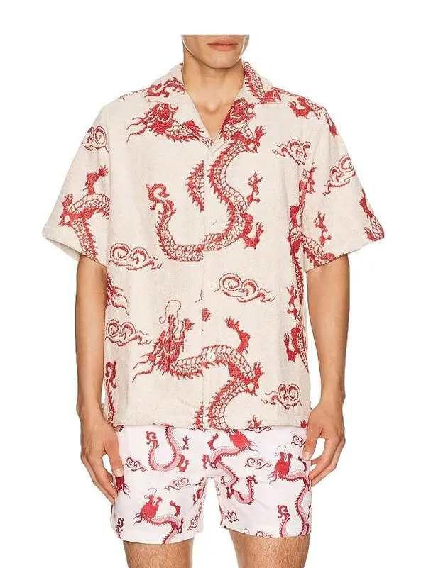 Oas Nimbus Cuba Shirt - Red