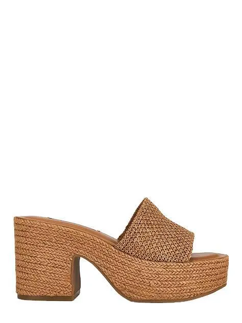 Steve Madden Trippy Platform Sandal - Cognac